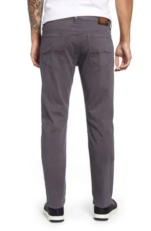 34 Heritage Courage Straight Leg Jeans - Grey Diagonal