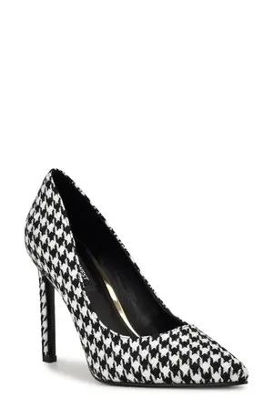 Nine West Nine West Tatiana Pointed Toe Stiletto Pumps Black 008