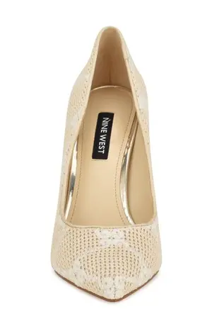 Nine West Tatiana Stiletto Pumps - Medium Natural