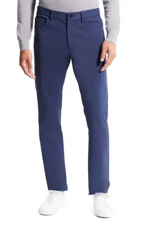 Theory Theory Raffi Twill Straight Leg Pants Sargasso