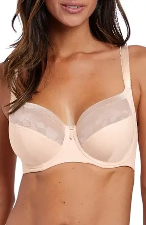Fantasie Illusion Underwire Side Support Bra - Natural Beige