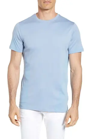 Robert Barakett Georgia Pima Cotton T-shirt Blue Lagoon