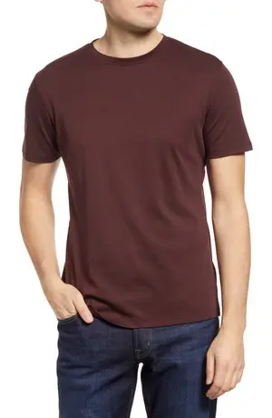Robert Barakett Georgia Pima Cotton T-shirt Cabernet