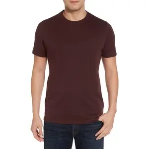 Robert Barakett Georgia Pima Cotton T-shirt Deep Bordeaux
