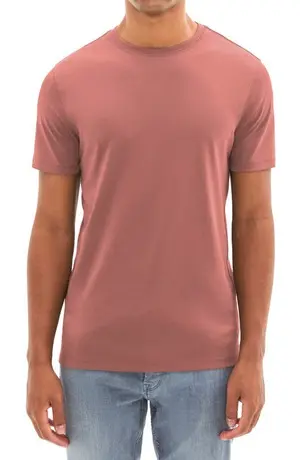 Robert Barakett Georgia Pima Cotton T-shirt Flamingo