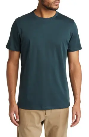 Robert Barakett Georgia Pima Cotton T-shirt Forest Teal