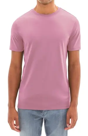 Robert Barakett Georgia Pima Cotton T-shirt Fuchsia