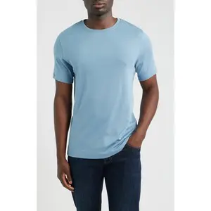 Robert Barakett Georgia Pima Cotton T-shirt - Heron Blue