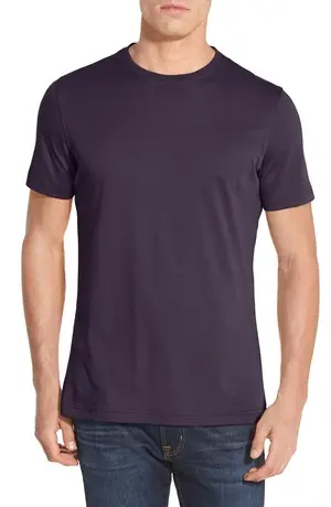 Robert Barakett Georgia Pima Cotton T-shirt Imperial Purplednu