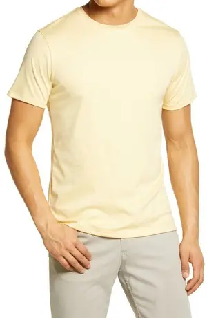 Robert Barakett Georgia Pima Cotton T-shirt Lemon Sorbet