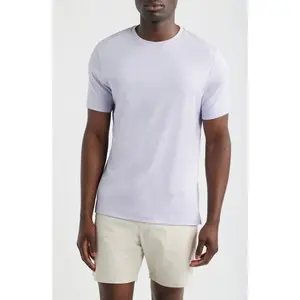 Robert Barakett Georgia Pima Cotton T-shirt Misty Lilac