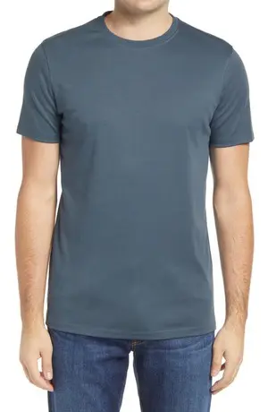 Robert Barakett Georgia Pima Cotton T-shirt Orion Blue