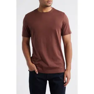 Robert Barakett Georgia Pima Cotton T-shirt Rusty Brown