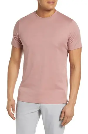Robert Barakett Georgia Pima Cotton T-shirt Summer Coral