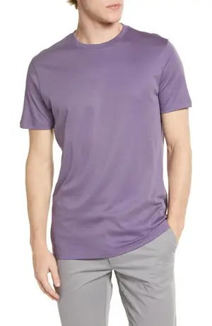 Robert Barakett Georgia Pima Cotton T-shirt Warm Purple