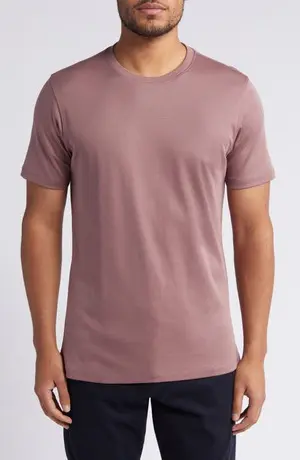 Robert Barakett Georgia Pima Cotton T-shirt Winter Rose