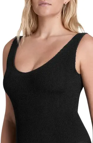 Bond Eye Bound The Mara One-piece Swimsuit - Black  Eco