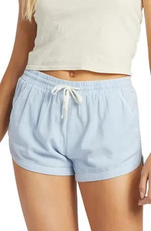 BILLABONG Relaxed Fit Shorts - Washed Chambray
