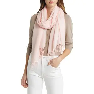 Nordstrom Tissue Weight Wool & Cashmere Scarf - Pink Ballet