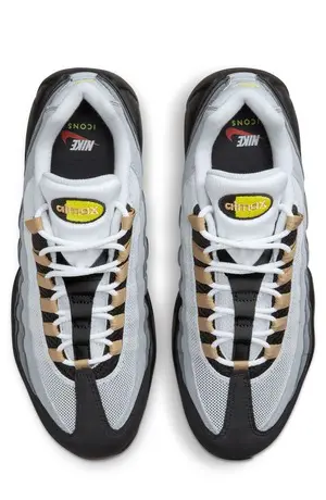 Nike Air Max 95 Sneakers - White/ Yellow Strike/ Grey