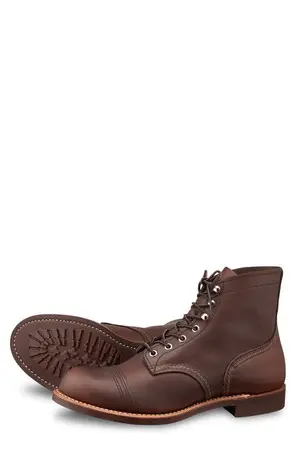 Red Wing Iron Ranger Cap Toe Boot - Amber Harness Leather