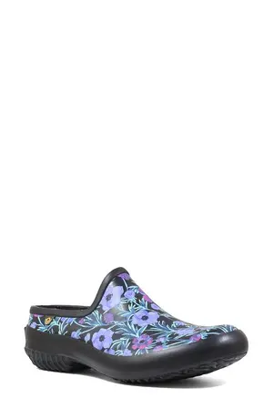 Bogs Waterproof Patch Clog Black Multicolor