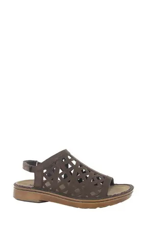 Naot Amadora Slingback Sandal - Coffee Bean Nubuck