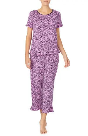 Kate Spade New York KATE SPADE NEW YORK Jersey Pajama Set Mini Fern Flora Multi