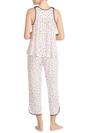 Kate Spade New York Jersey Pajama Set - Pink Dot