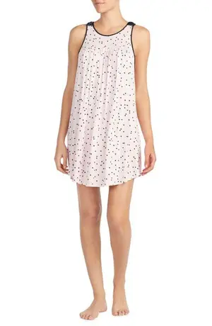 Kate Spade New York Jersey Chemise - Scattered Dot Pink