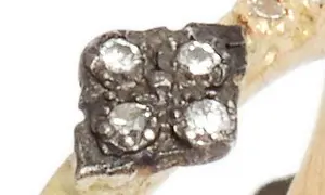 Armenta Old World Diamond Station Ring
