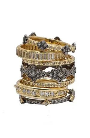 Armenta Old World Diamond Station Ring
