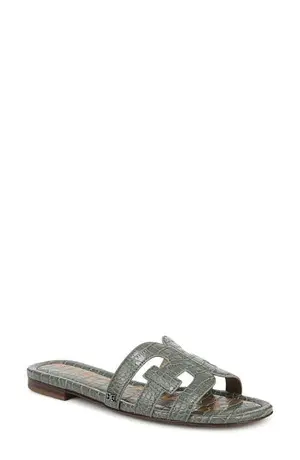 Sam Edelman Bay Cutout Slide Sandal - Washed Olive