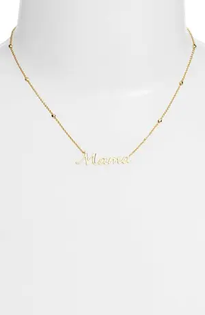Argento Vivo Mama Pendant Necklace