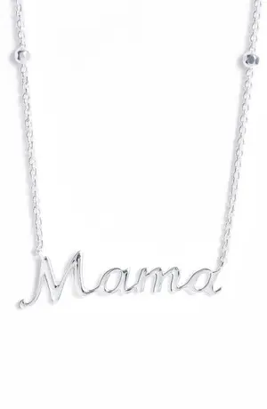 Argento Vivo Mama Pendant Necklace