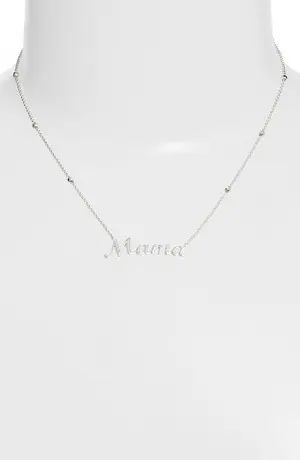 Argento Vivo Mama Pendant Necklace