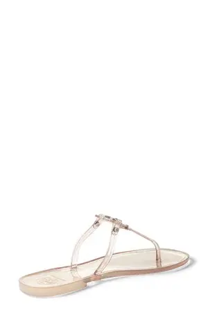 Tory Burch Mini Miller Jelly Thong Sandal - Grey