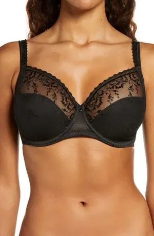 Chantelle Every Curve Full Coverage Underwire Bra Black