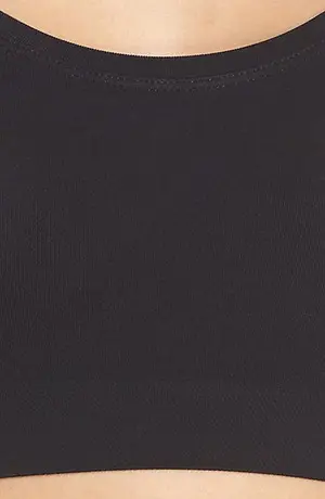 Hanro Touch Feeling Crop Top - Black