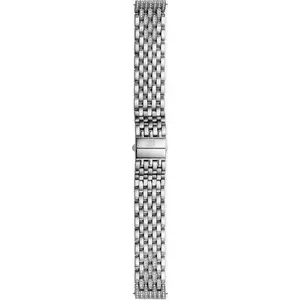 Michele Deco Diamond 18mm Bracelet Watchband - Silver