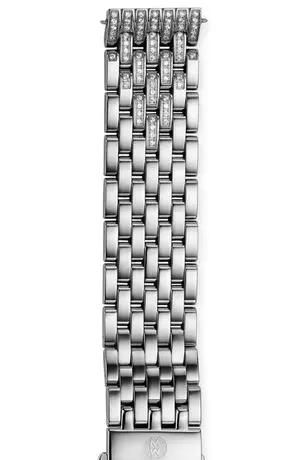 Michele Deco Diamond 18mm Bracelet Watchband