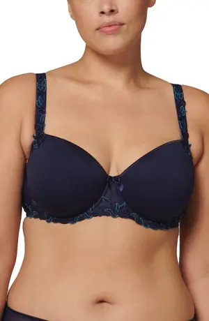 Simone Perele Andora 3d Molded Underwire Bra Midnight