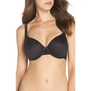 Chantelle Basic Invisible Smooth Support T-shirt Bra - Black
