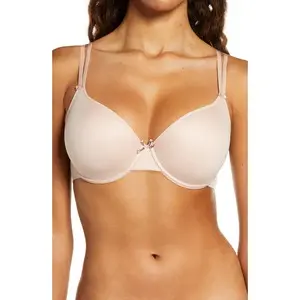 Chantelle Basic Invisible Smooth Support T-shirt Bra - Rose
