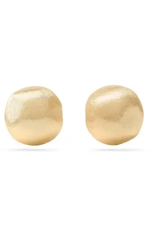 Marco Bicego Africa Nugget Stud Earrings - Gold