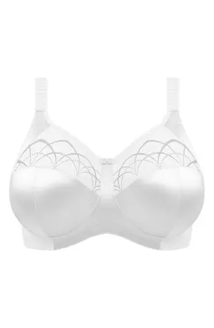 Elomi Cate Full Figure Soft Cup Bra - White