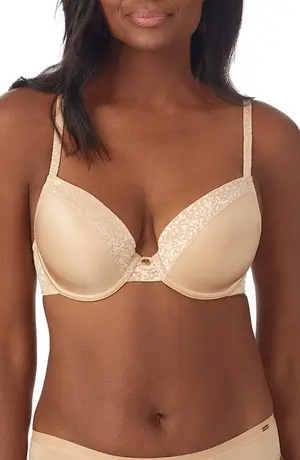 Le Mystère Safari Push-up Underwire T-shirt Bra - Sahara