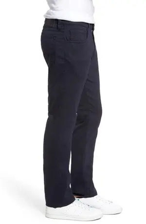 MAVI Zach Straight Leg Twill Pants - Dark Navy Twill