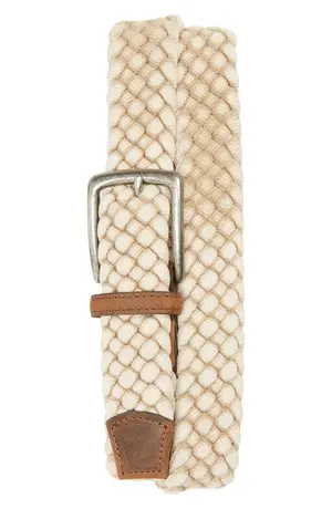 Torino Torino Woven Cotton Belt Cream