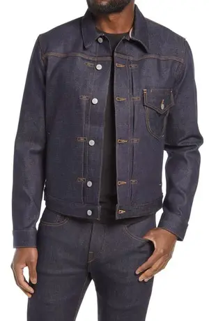HIROSHI KATO Stretch Denim Jacket